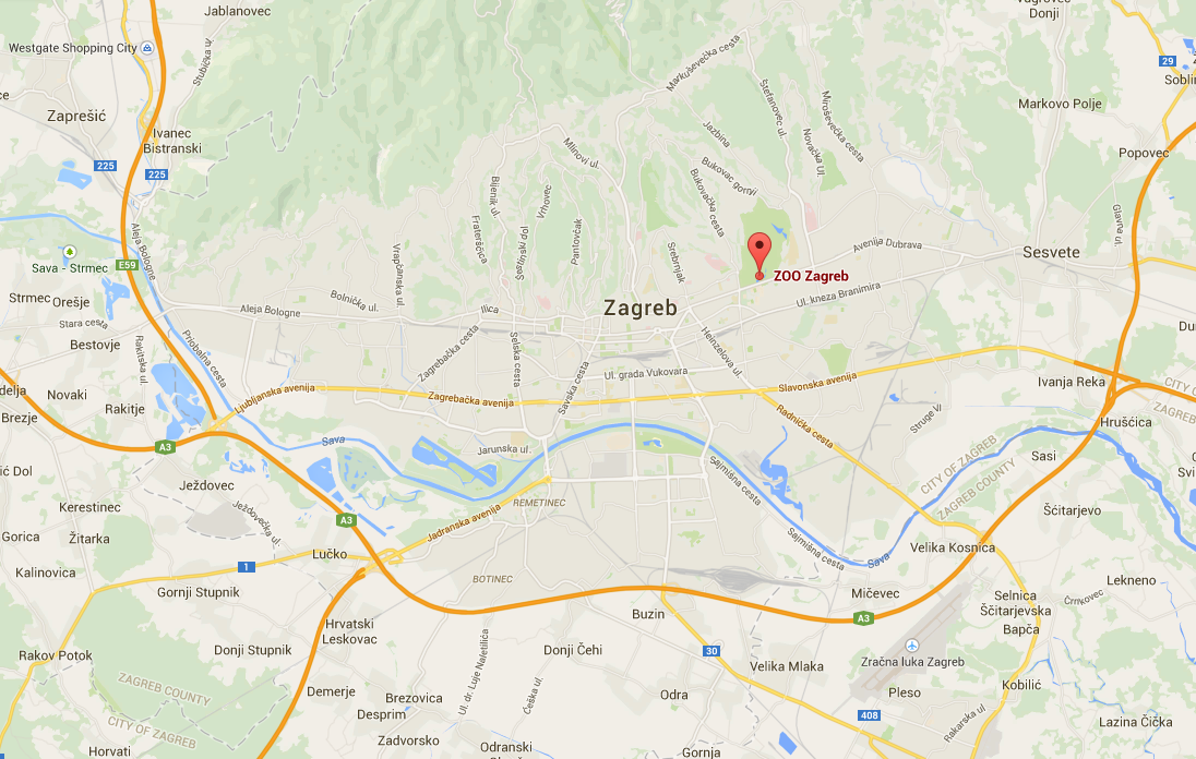 Karta Zagreba Google Maps | Karta